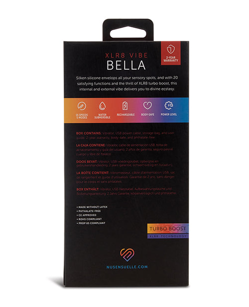 Nu Sensuelle Bella Velvet Touch Vibe Emerald Green | EE. UU.